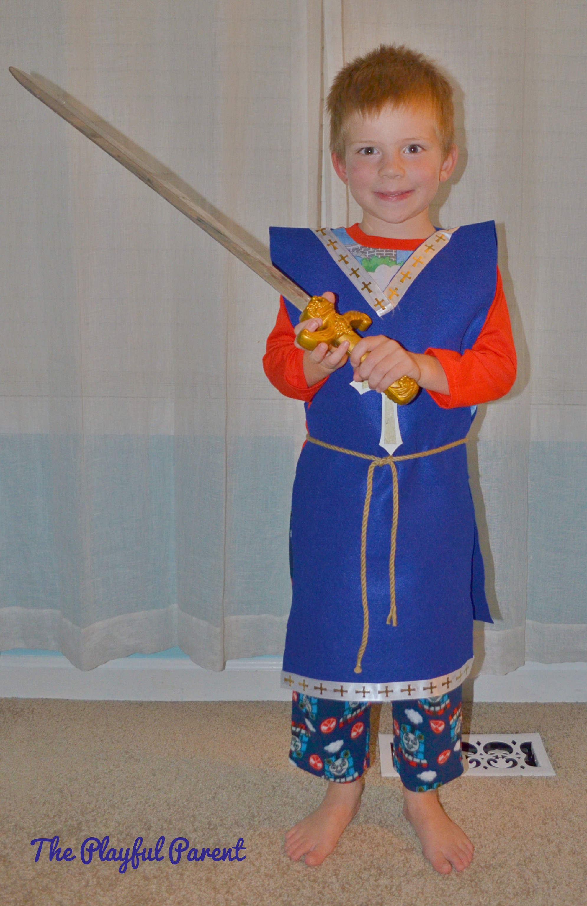 KNIGHT IN SHINING ARMOR – The Playful Parent