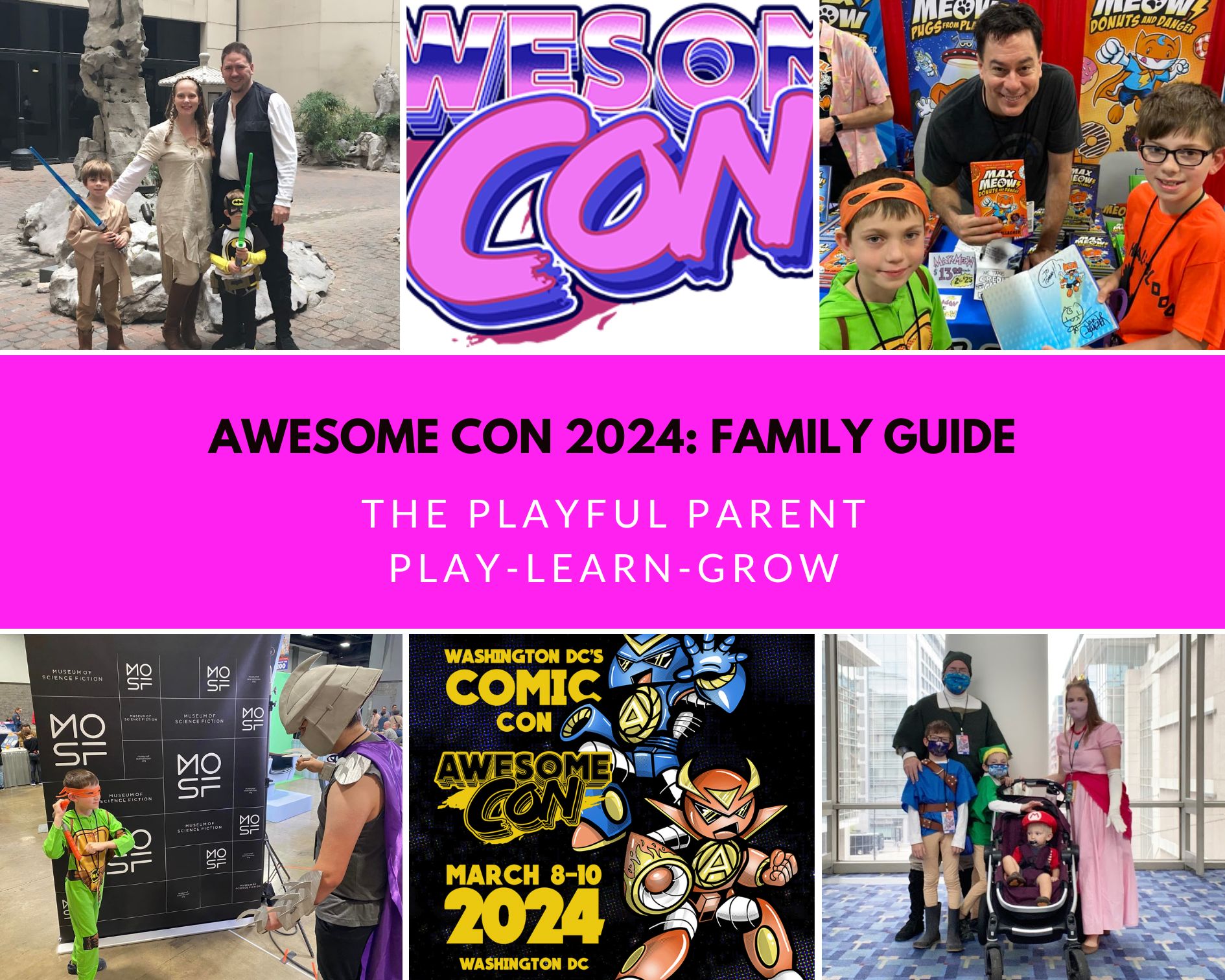 2024 AWESOME CON FAMILY GUIDE