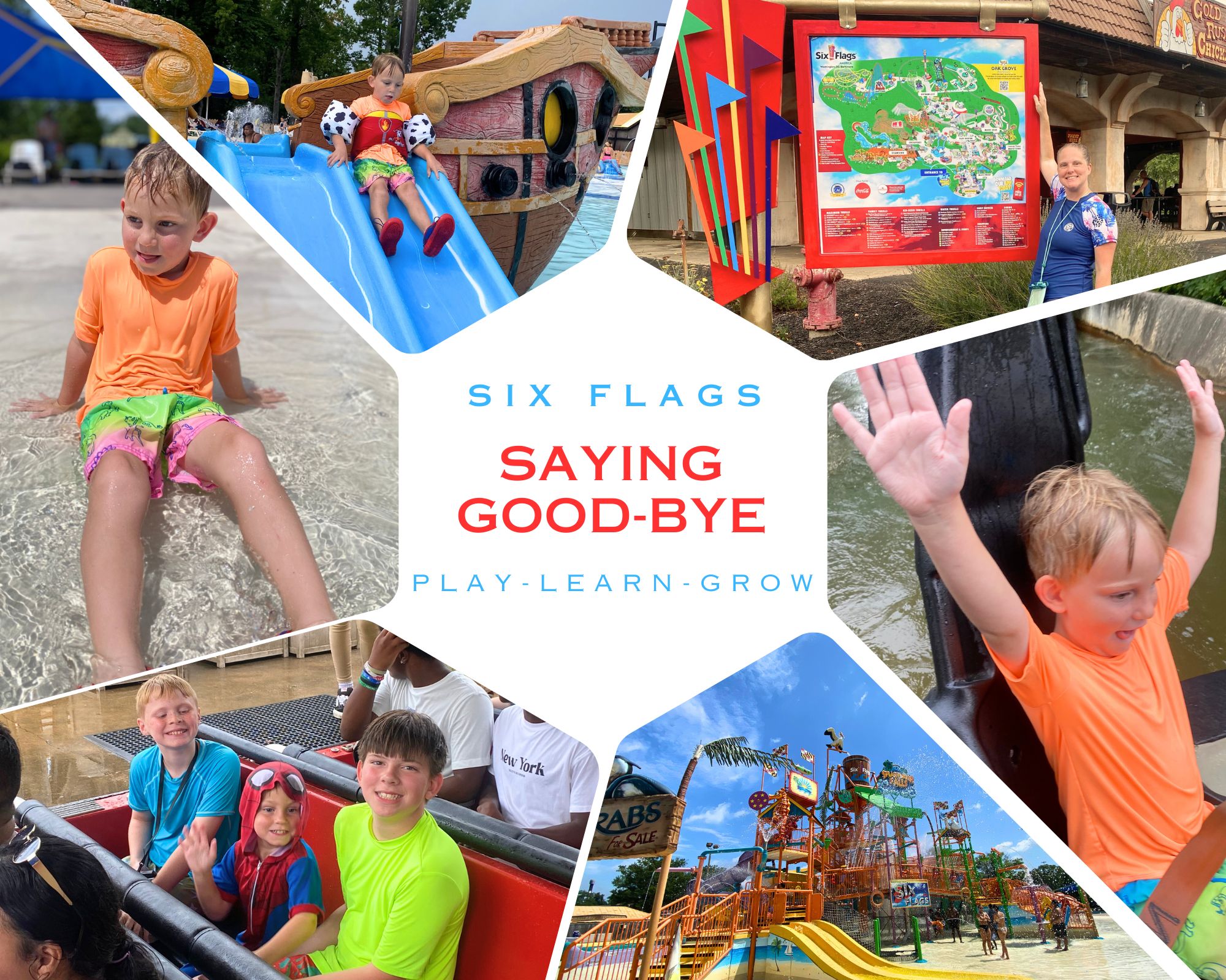 SAYING GOOD-BYE TO SUMMER AND SIX FLAGS